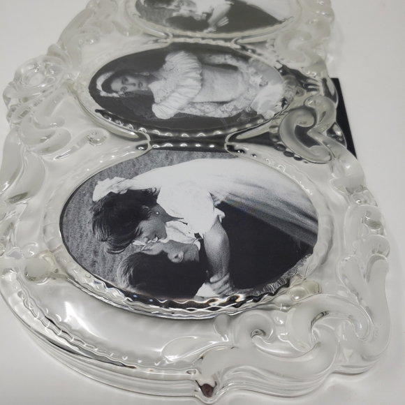 Mikasa | Accents | Mikasa Princess Lead Crystal Frosted Triple Oval ...